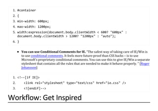 70 Expert Ideas For Better Css | PPT