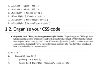 70 Expert Ideas For Better Css | PPT