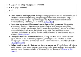 70 Expert Ideas For Better Css | PPT