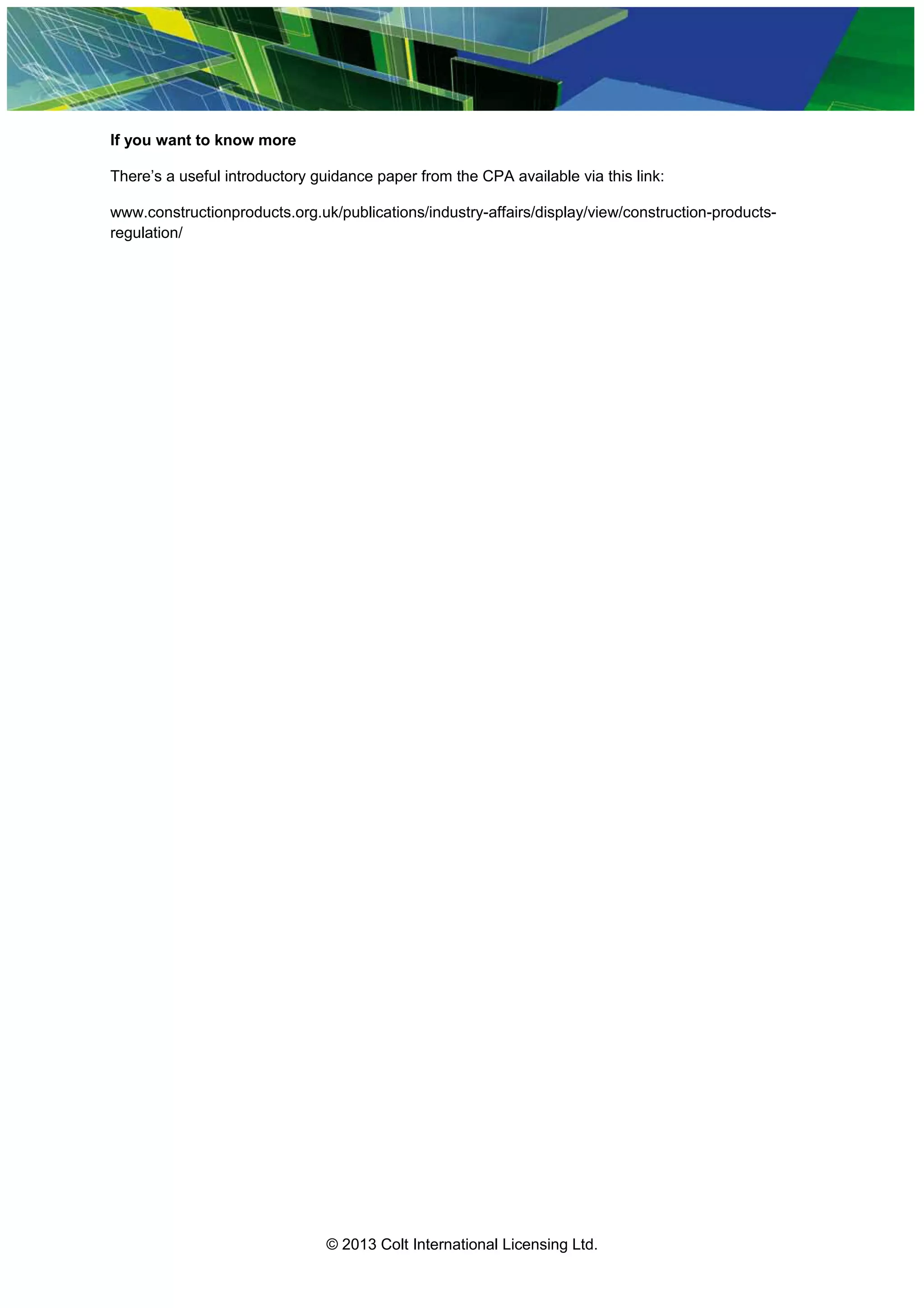 The CPR and mandatory CE marking: what is changing and what will it ...