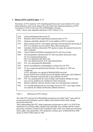 70 years of experience with PVC pipes uni bell | PDF