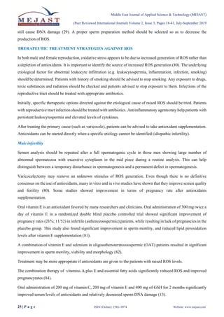 NUTREASE POWDER: Nutritional Therapy for Male & Female Fertility | PDF