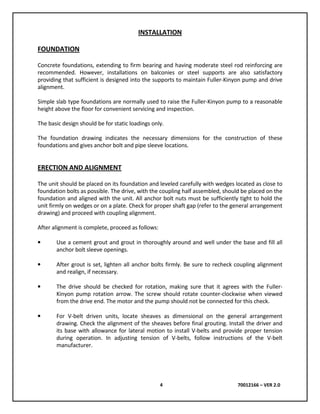 70012166 fk pump manual | PDF