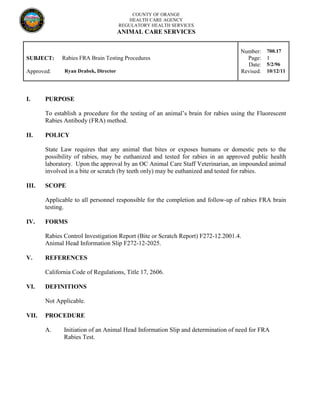 700 17 fra brain testing procedure | PDF