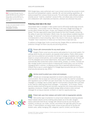 Google Apps Security Whitepaper | PDF