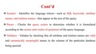 Ch-2-Query-Process.pptx advanced database | PPTX