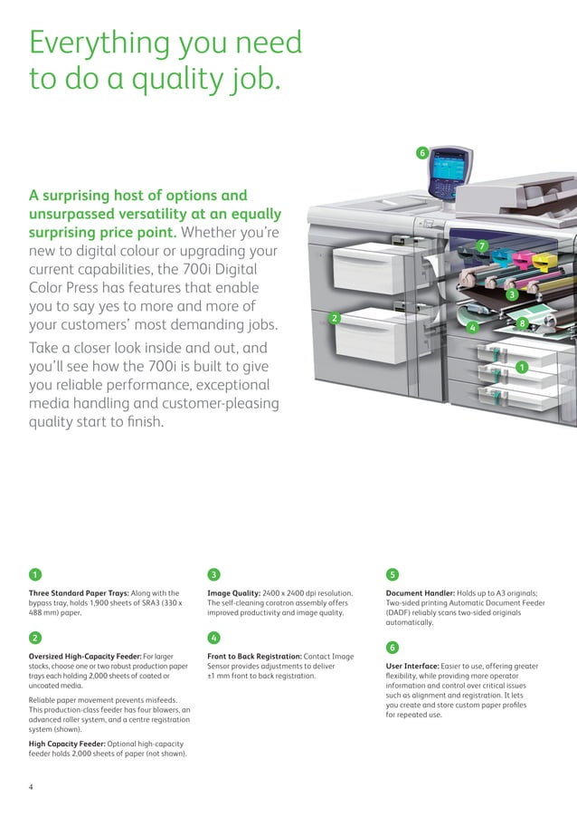 700i Digital Color Press | PDF