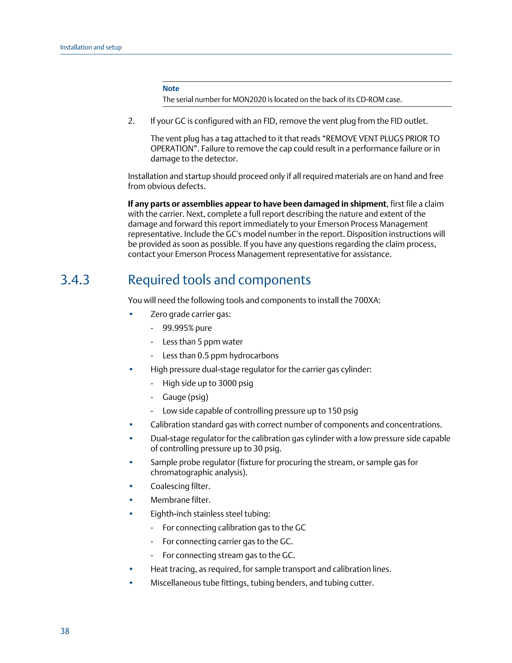 Gas Chrometograph 700xa Instruction Manual | PDF