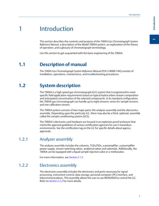 Gas Chrometograph 700xa Instruction Manual | PDF