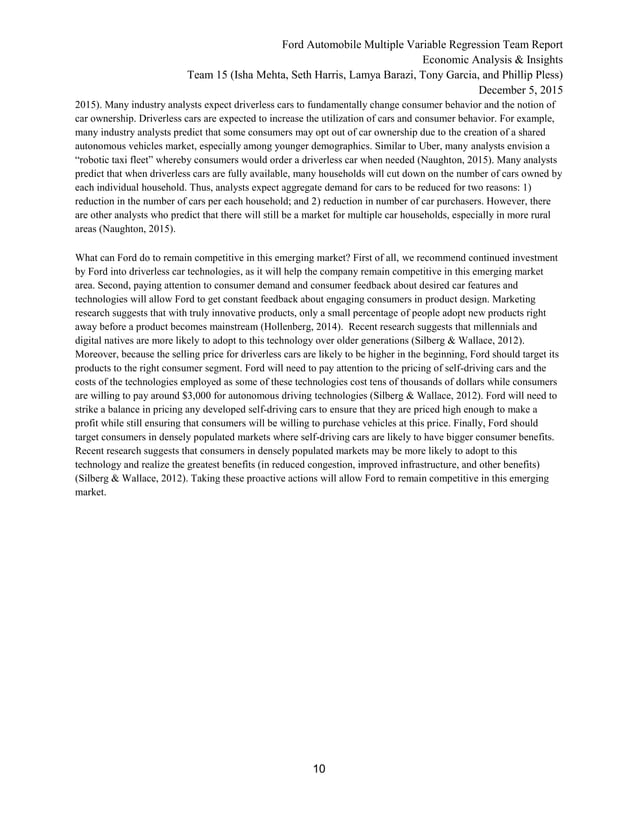 EconomicAnalysisReportFinalSubmitted | PDF