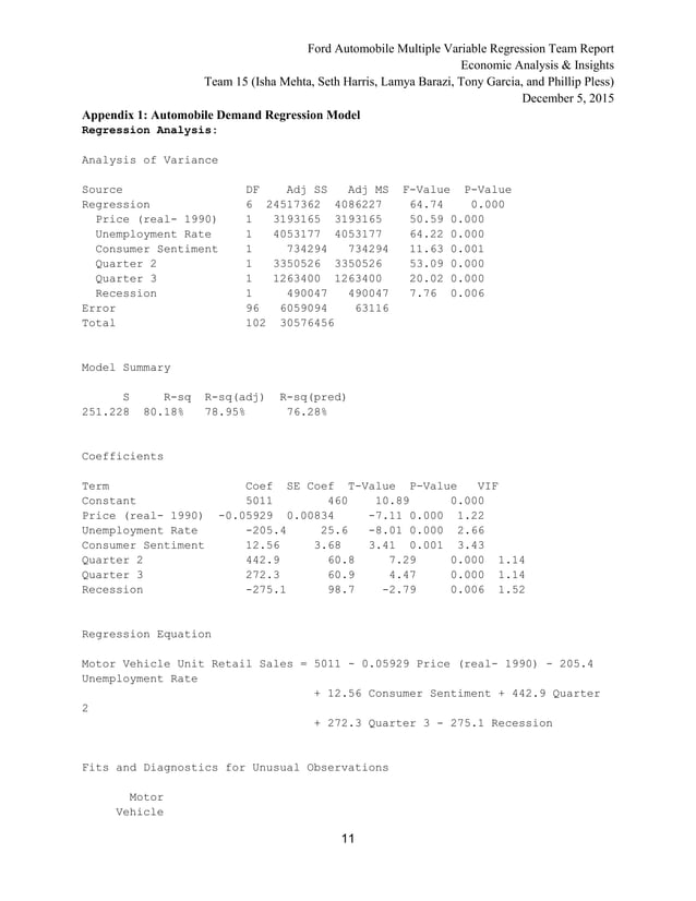 EconomicAnalysisReportFinalSubmitted | PDF