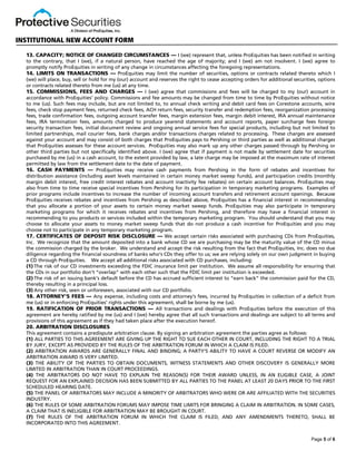 7 01 12 institutional new account form | PDF