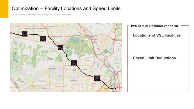 Highway traffic optimization by variable speed limits | PPT