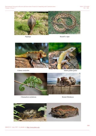 Conservation of fauna of Seshachalam Biosphere Reserve – An overview | PDF