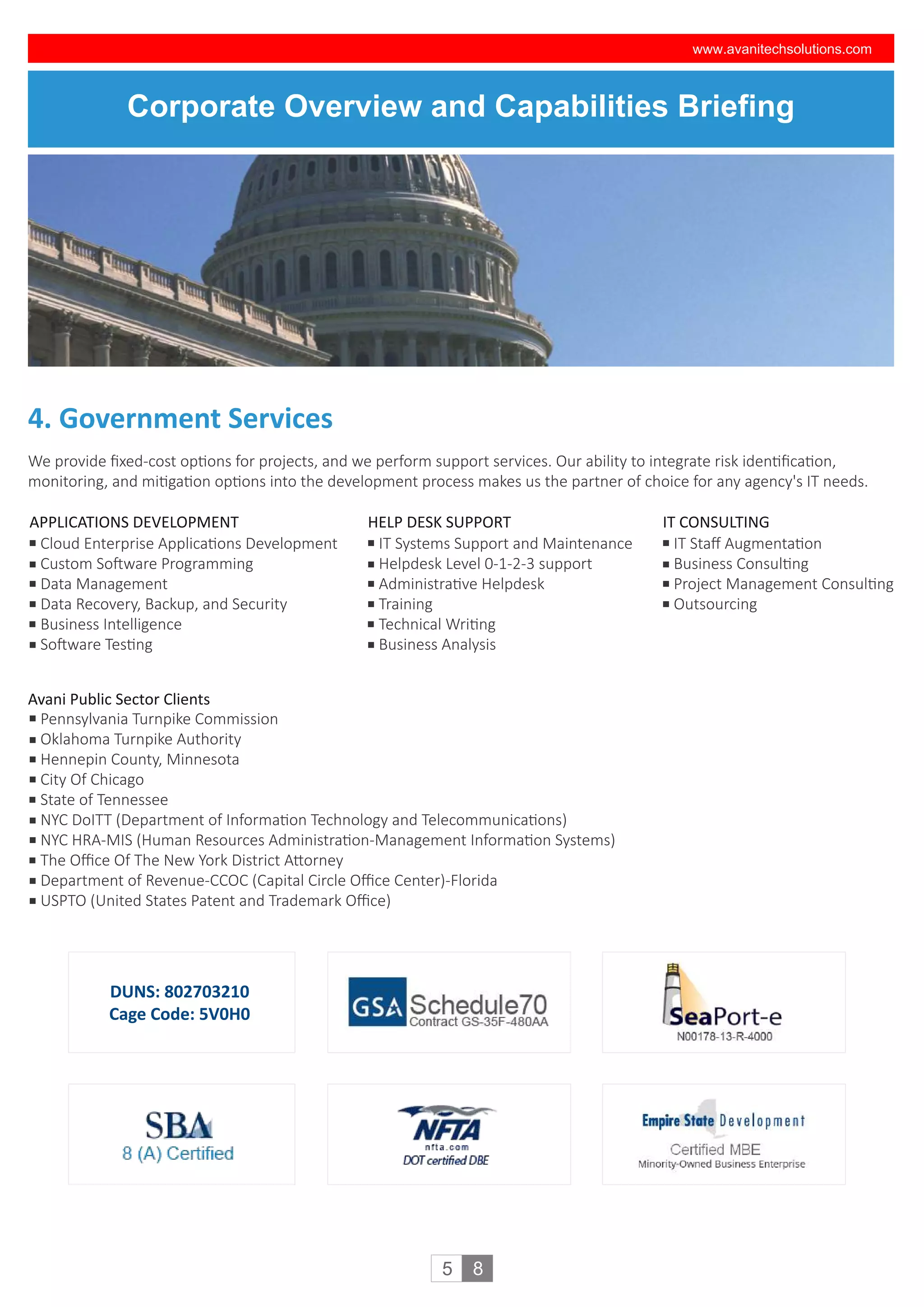 AVANI-Capabilities-Statement | PDF