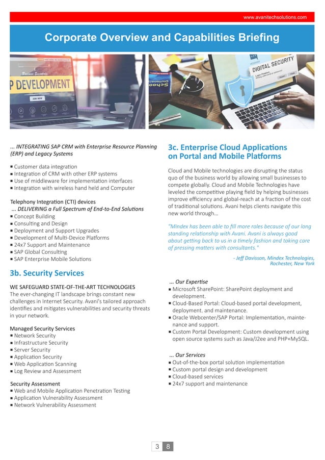 AVANI-Capabilities-Statement | PDF