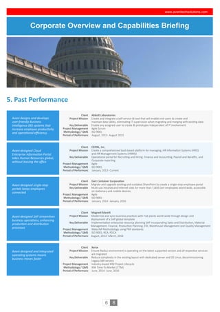 AVANI-Capabilities-Statement | PDF