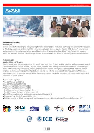 AVANI-Capabilities-Statement | PDF