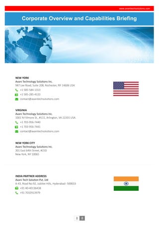 AVANI-Capabilities-Statement | PDF
