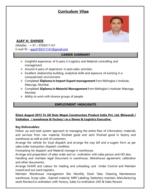 AJAY SHINDE _UPDATED CV | DOCX