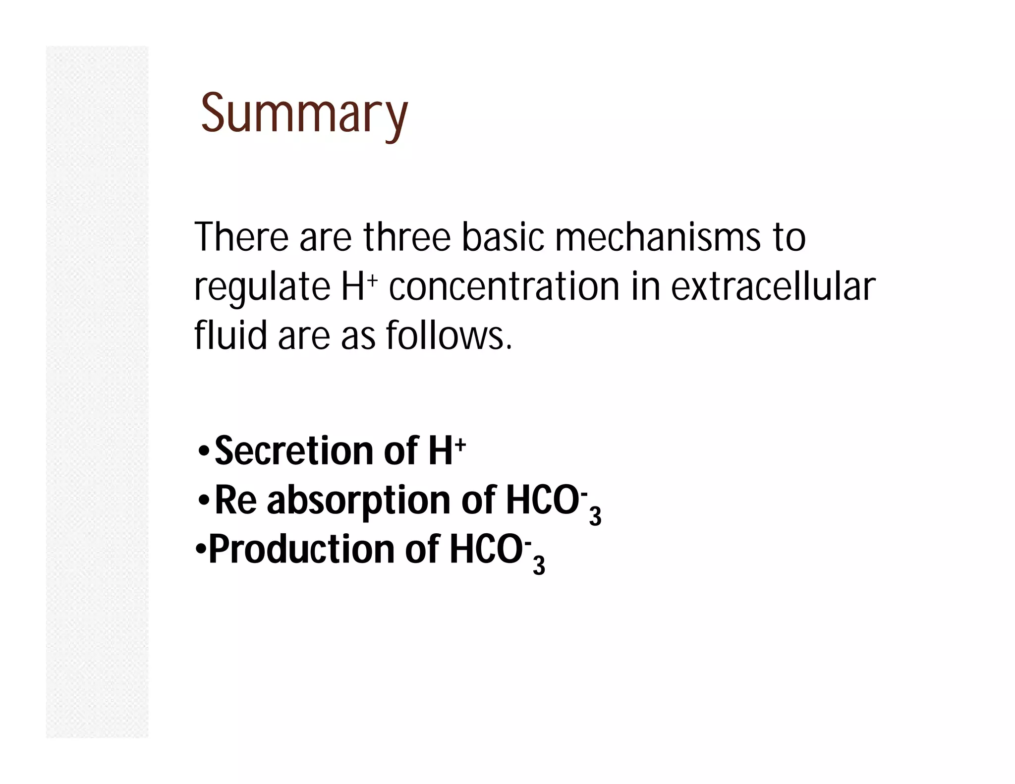 Homeostasis and blood pH regulation, Mubasher | PDF