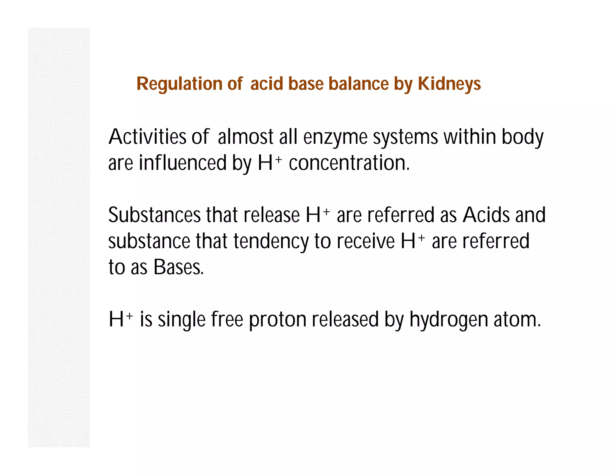 Homeostasis and blood pH regulation, Mubasher | PDF