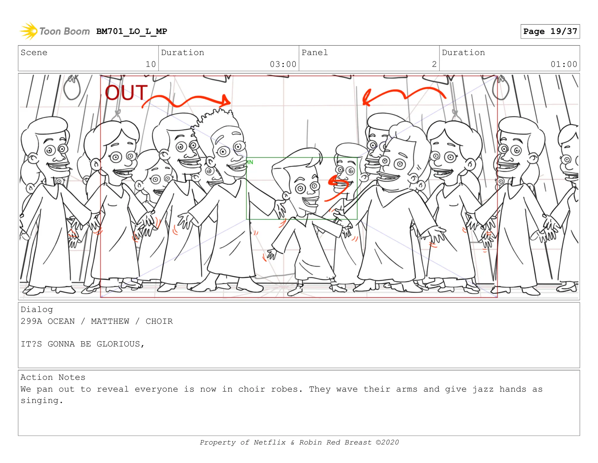 Big Mouth 701 Layout Storyboard by Morgan Pabst | PDF
