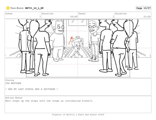 Big Mouth 701 Layout Storyboard by Morgan Pabst | PDF | Television ...