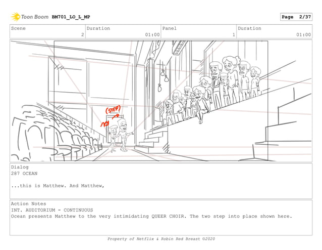 Big Mouth 701 Layout Storyboard by Morgan Pabst | PDF | Television ...