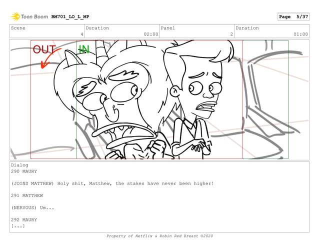 Big Mouth 701 Layout Storyboard by Morgan Pabst | PDF | Television ...