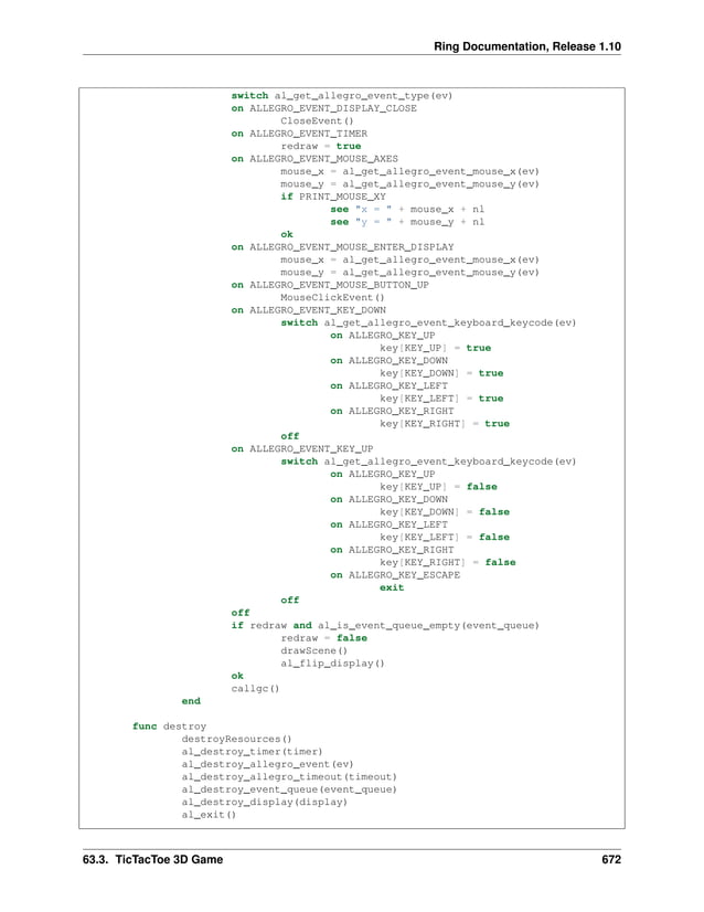 The Ring programming language version 1.10 book - Part 71 of 212 | PDF