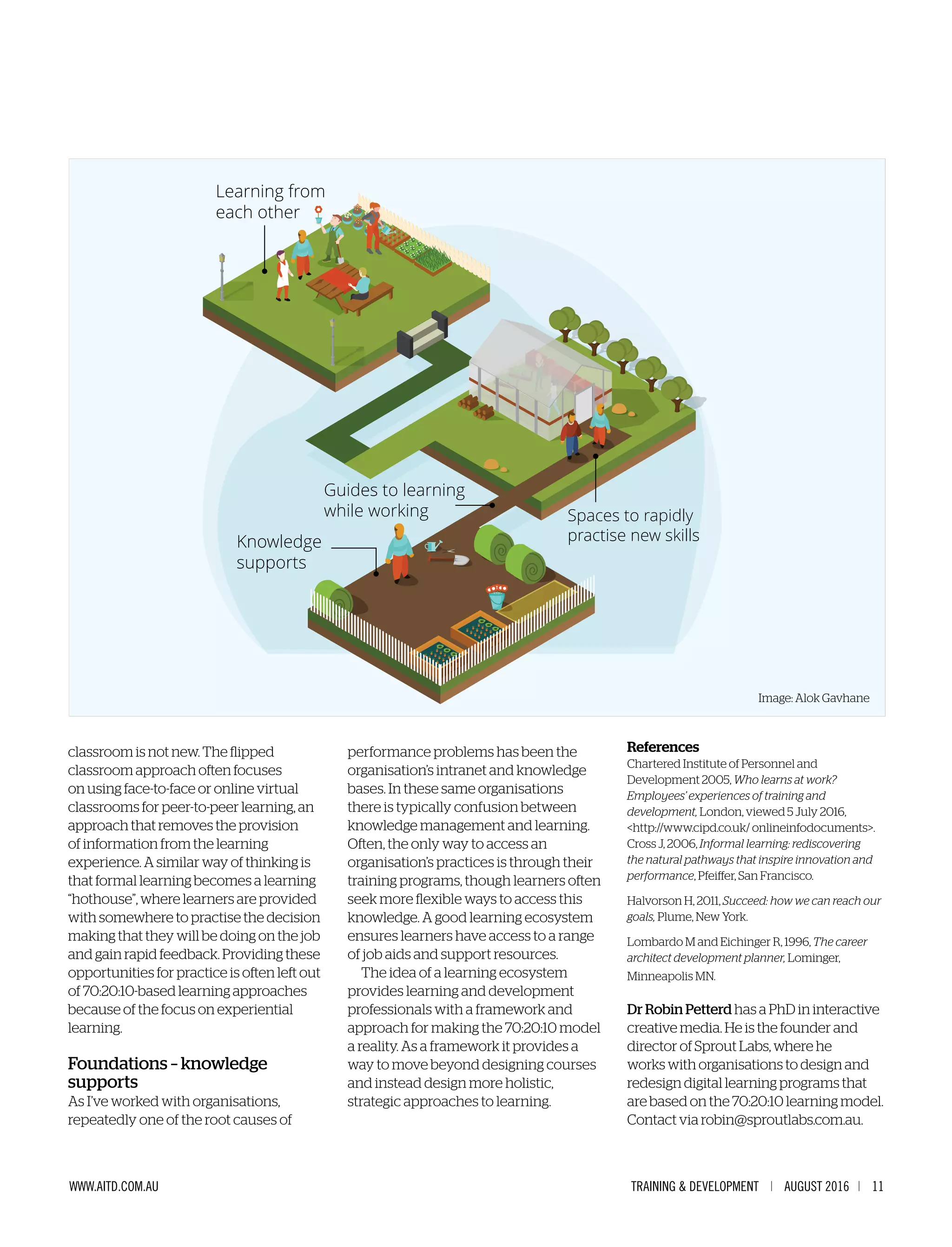 70:20:10 based learning ecosystems | PDF