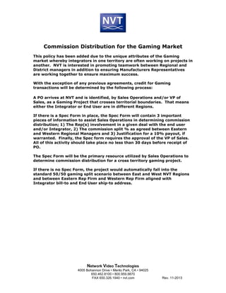 Sales Policies | PDF