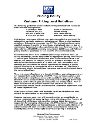Sales Policies | PDF