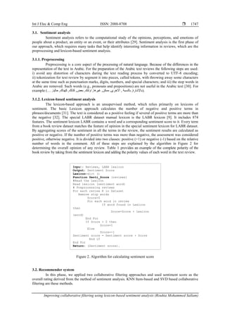 Improving collaborative filtering using lexicon-based sentiment analysis | PDF