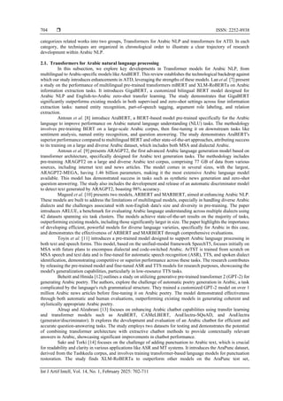 Arabic text diacritization using transformers: a comparative study | PDF
