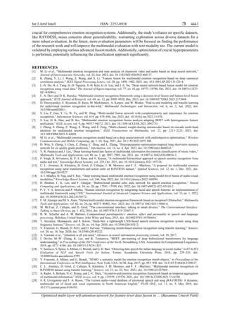 Optimized multi-layer self-attention network for feature-level data ...