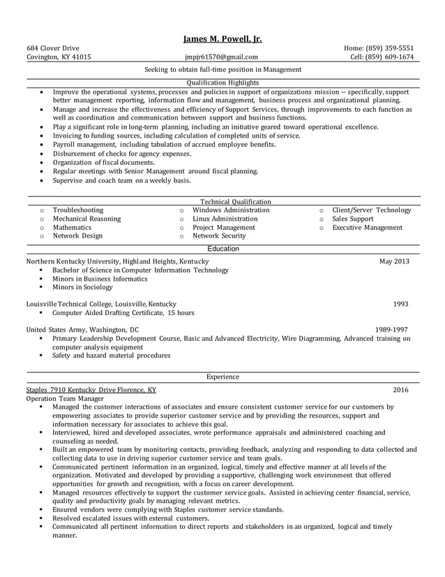 James_P_Resume_updated_2_4_16 | DOCX | IT and Internet Support | Internet
