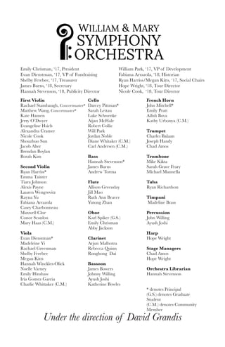 Fall Concert Program | PDF | Classical Music | Music