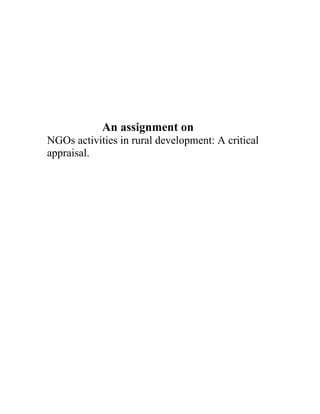 7025994 ngo-activities-in-rural-development | PDF