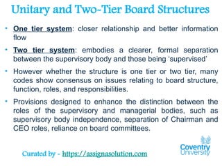 7029EFA - Governance, Accountability & Ethics_Board Structure and ...