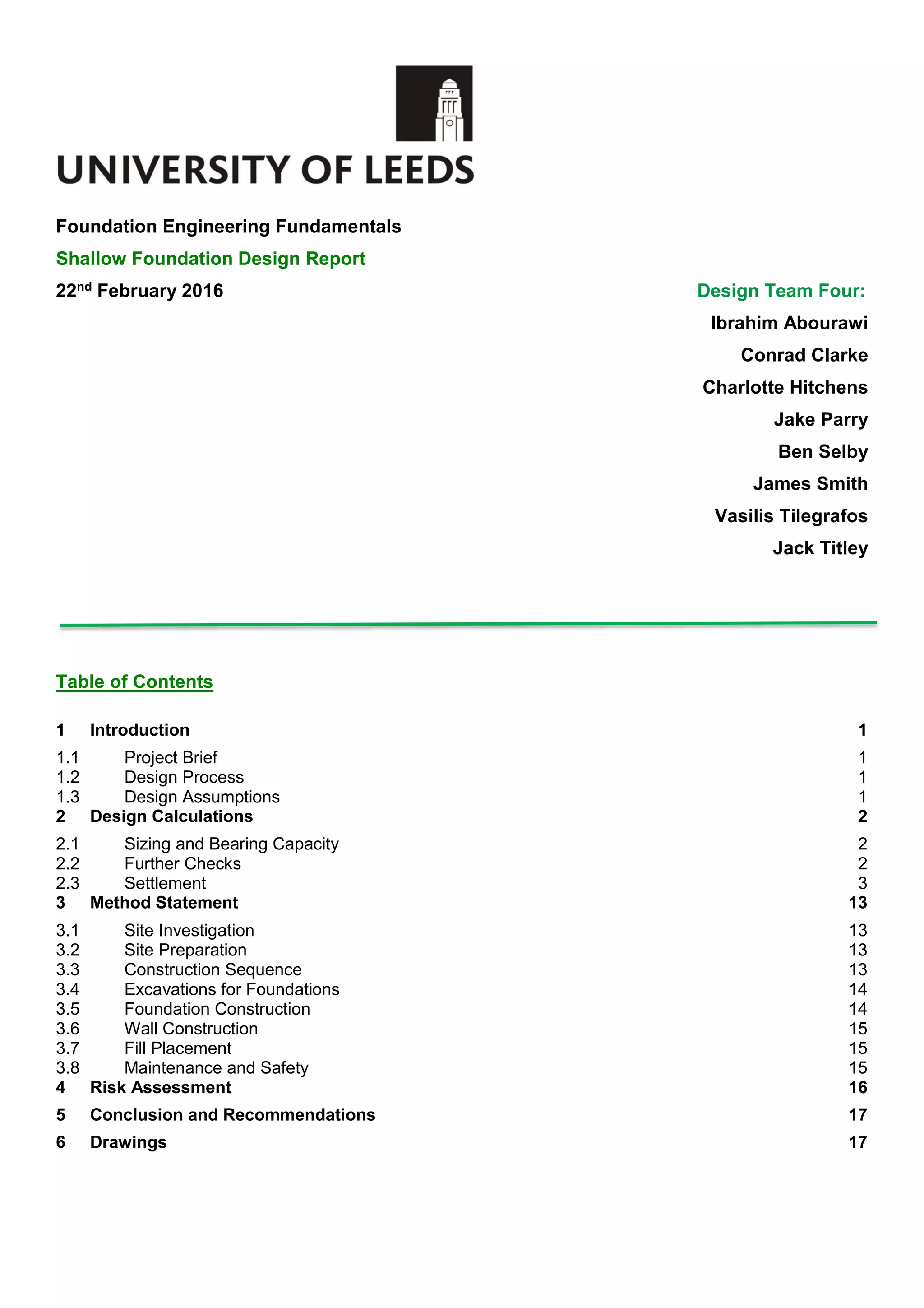 Shallow Foundations | PDF