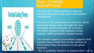 702 cognitive theory of multimedia | PPTX | Technology & Computing
