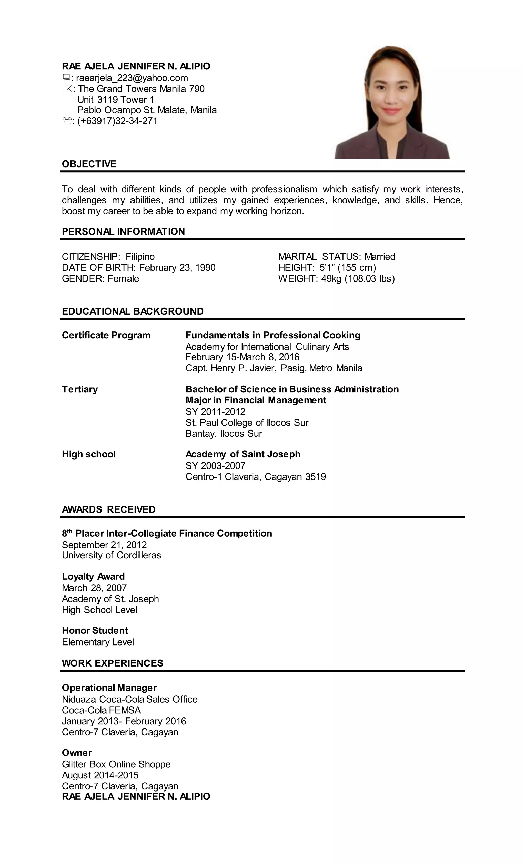 resume RAE updated (2) | DOCX