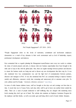 Management Report on PwC - Final | DOCX | Business Administration ...