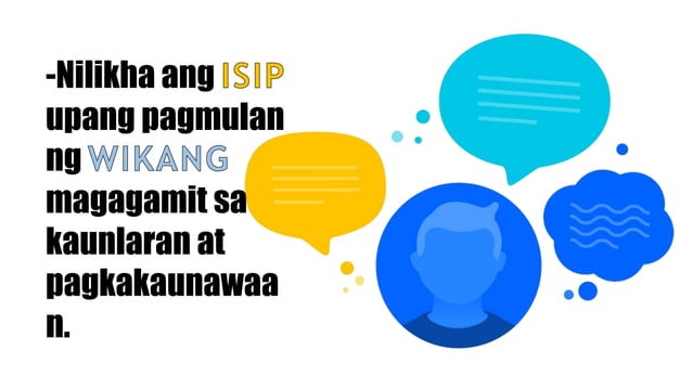 Ang Pag-iisip at wika ng komunikasyon -FIL | PPTX