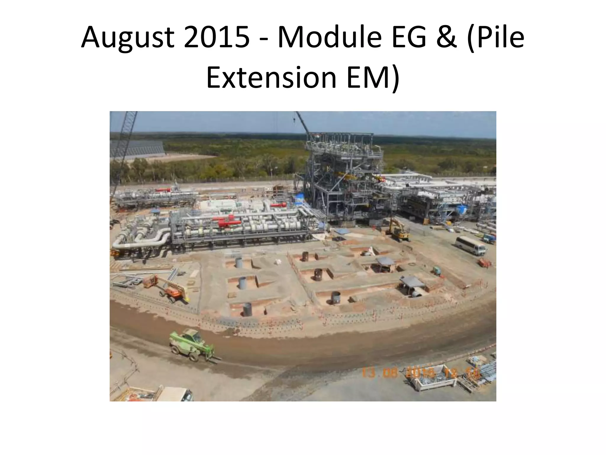 Timeline PG04 Slugcather Pipework Installation 13.1.17