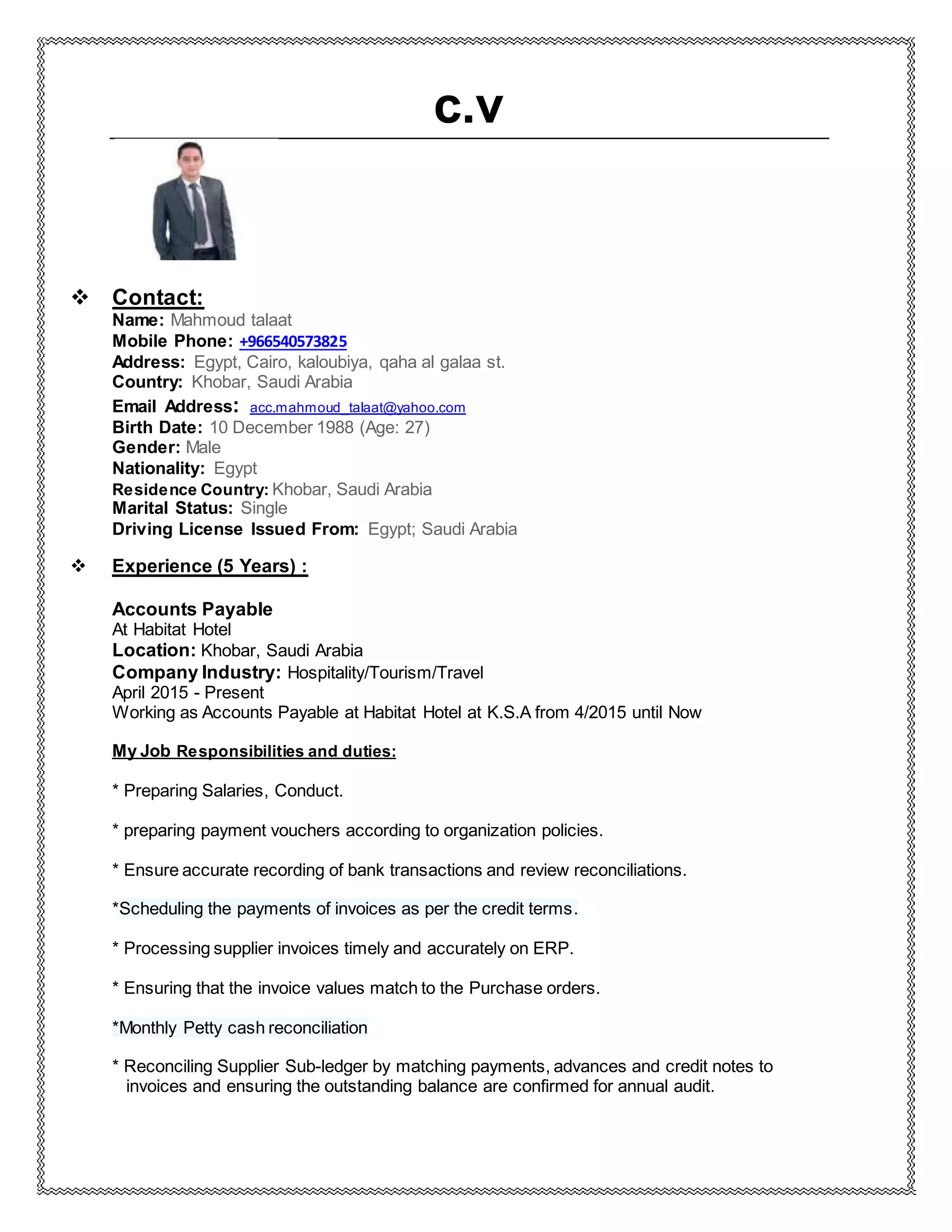 Curriculum vitae | DOCX