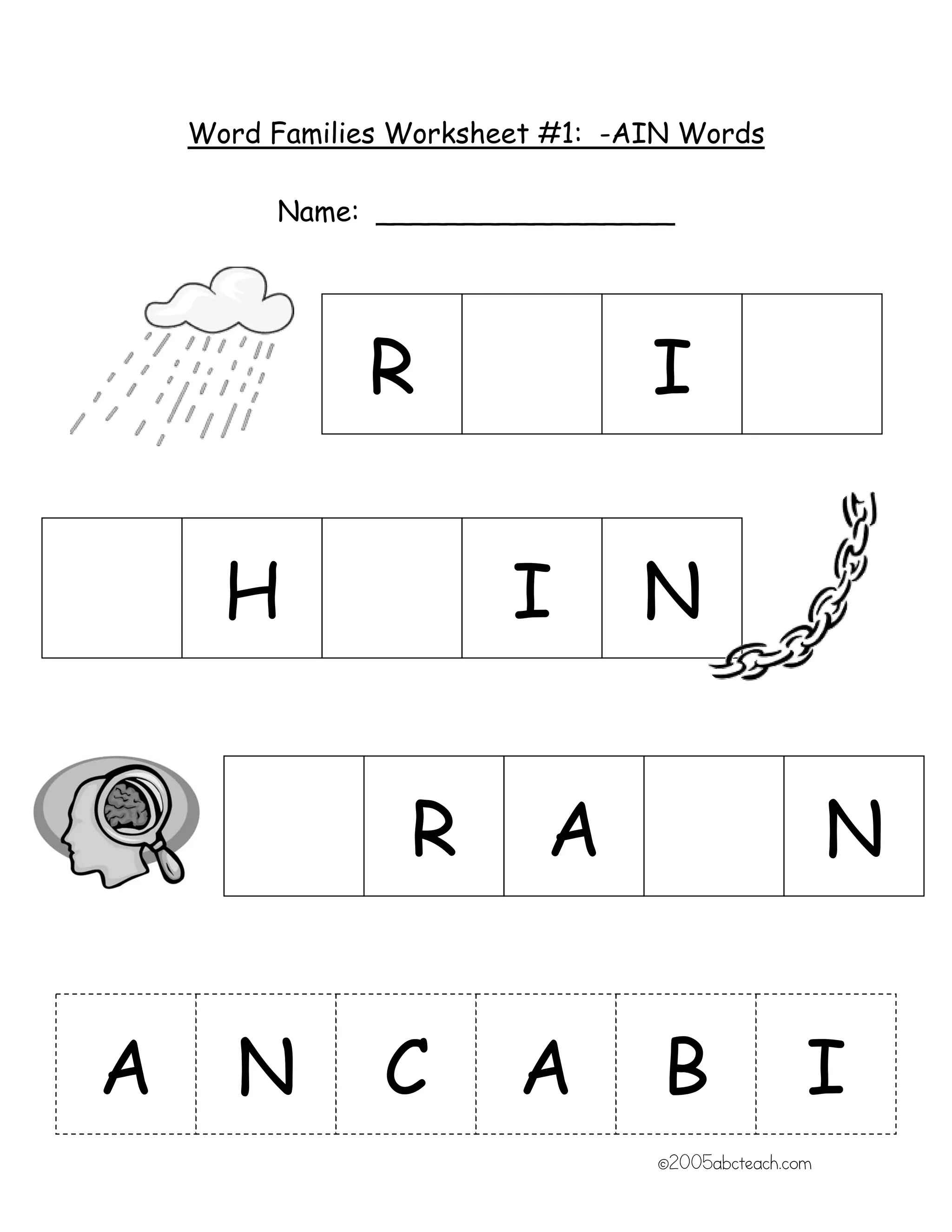 70399902 phonics-ain | PDF