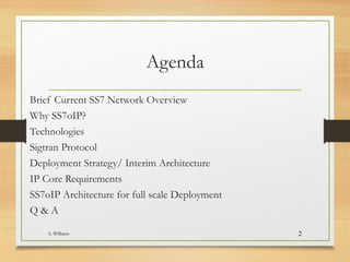 SS7 over IP Brown Bag | PPT